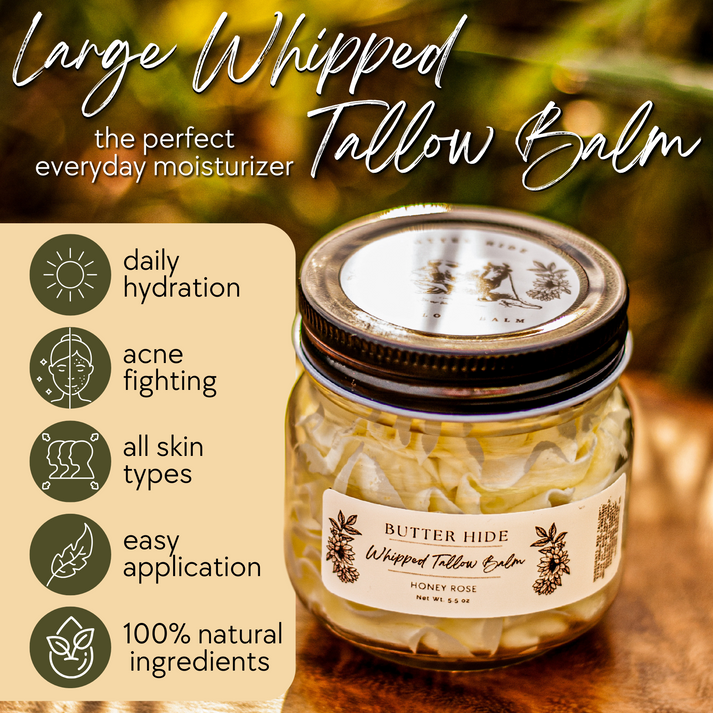 *#1 Top Seller!* Whipped Tallow Balm – Butter Hide Tallow Products